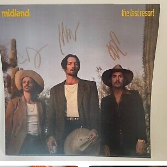 Midland | Other | Midland Band Last Resort Tour Official Vip ...